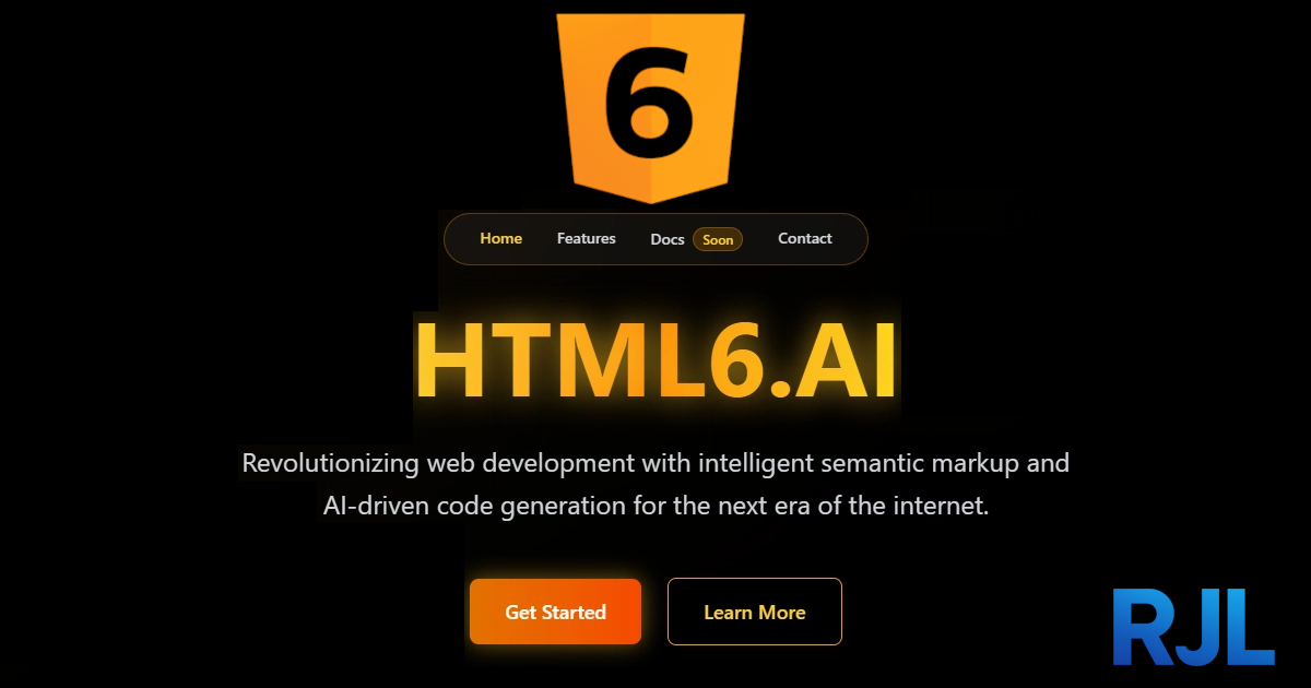 HTML6.AI - The Future of Web Development